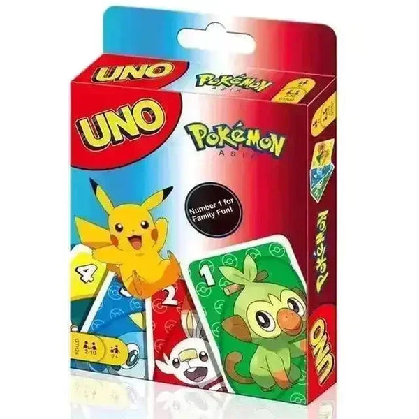UNO Pokemon Catch 'Em All Card Game with Special Rule