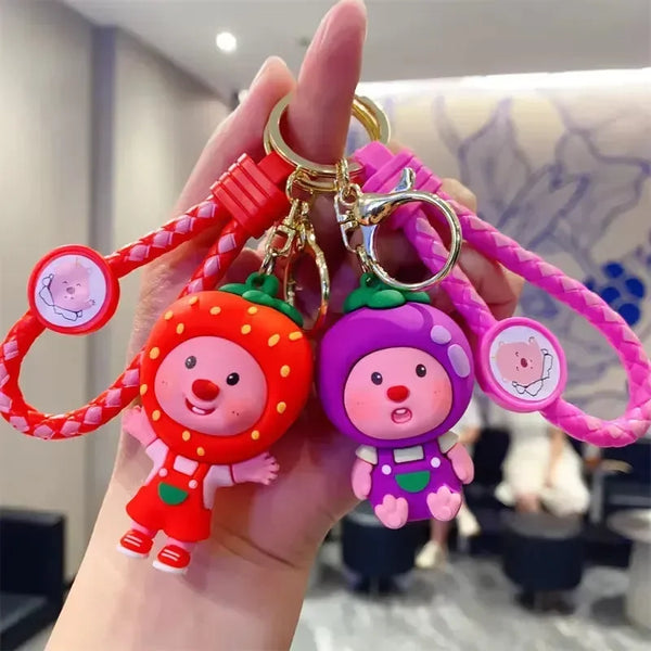 Loopy Fruity Bloom Keychain