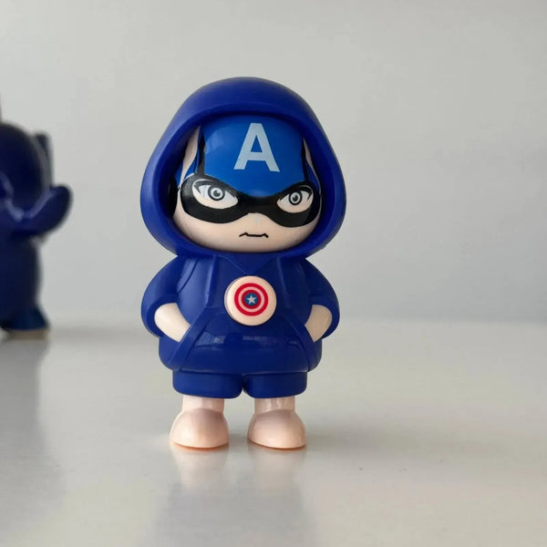 Captain America Face-Changing Keychain