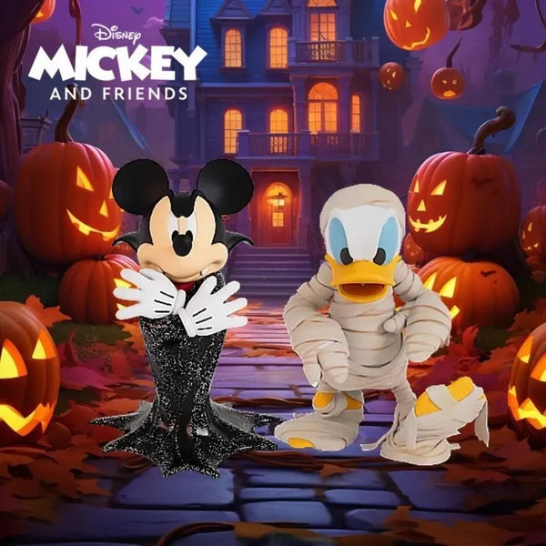Mummy Duck & Vampire Mouse Figurines