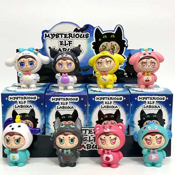 Labubu Mysterious Elf Sanliou Cosplay (Set of 8)