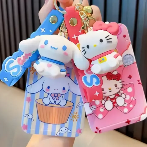 Sanrio Squad Goals ID Card Keychain