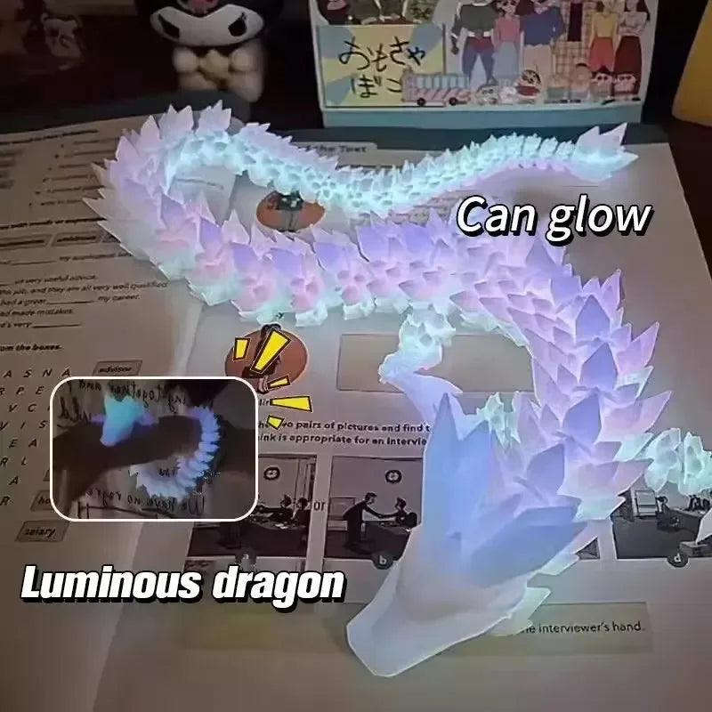 Lumina Scale 3D Crystal Dragon
