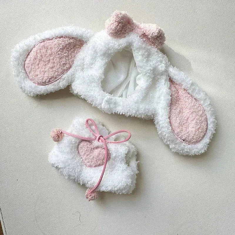 Handmade Labubu Kawaii Bunny Overalls