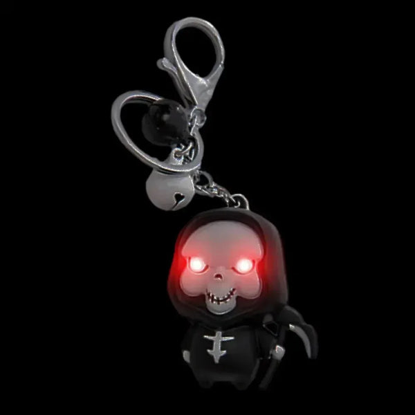 Glow & Sound LED Grim Reaper Keychain
