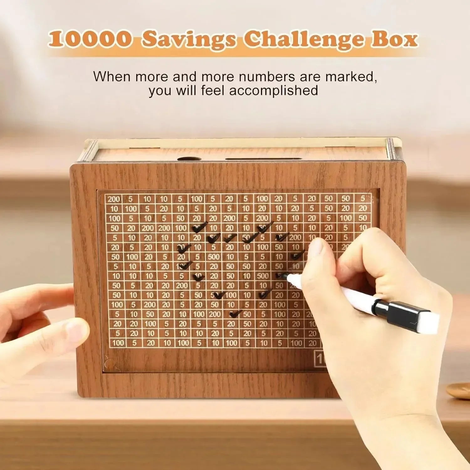 1 Lakh Savings Challenge Piggy Bank