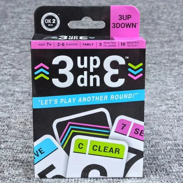 3 Up 3 Down Card Game