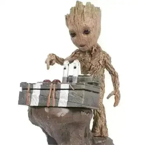 Baby Groot Push Button Figurine