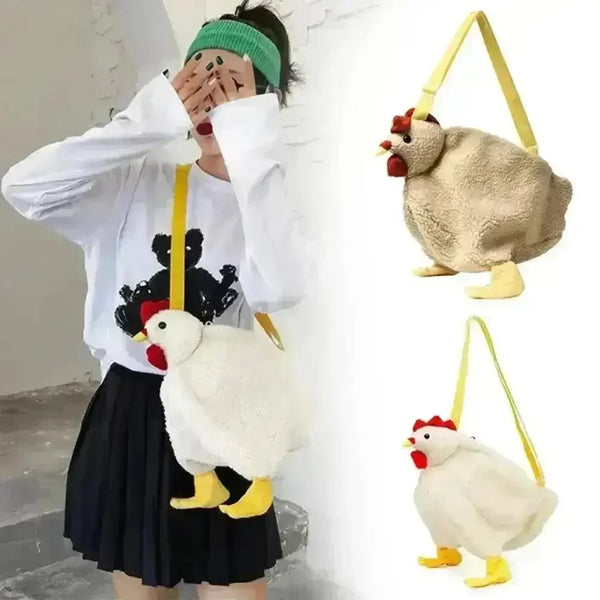 Chicken Shaped Fancy Handbag | Buy Best Women Novelty Bags Online