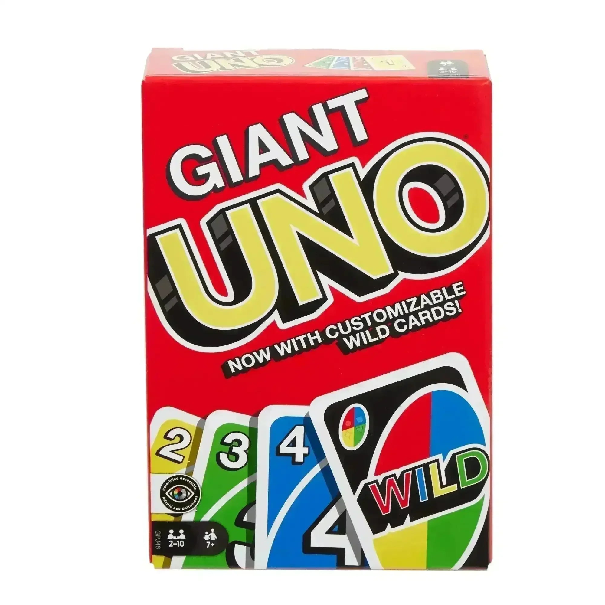 Deluxe Giant UNO Set – 108 XL Playing Cards