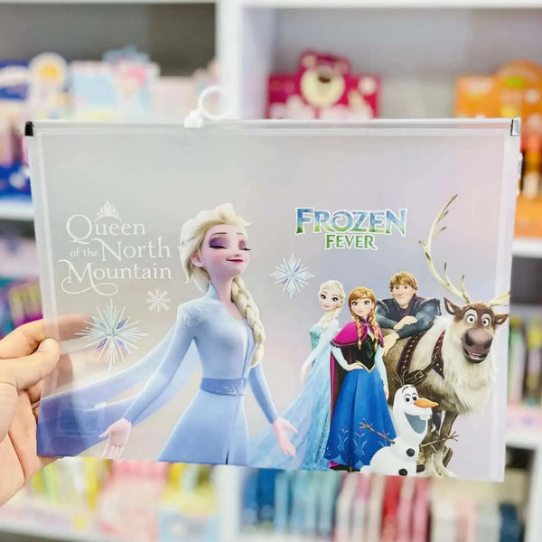 Frozen Frosty Files A4 Pouch