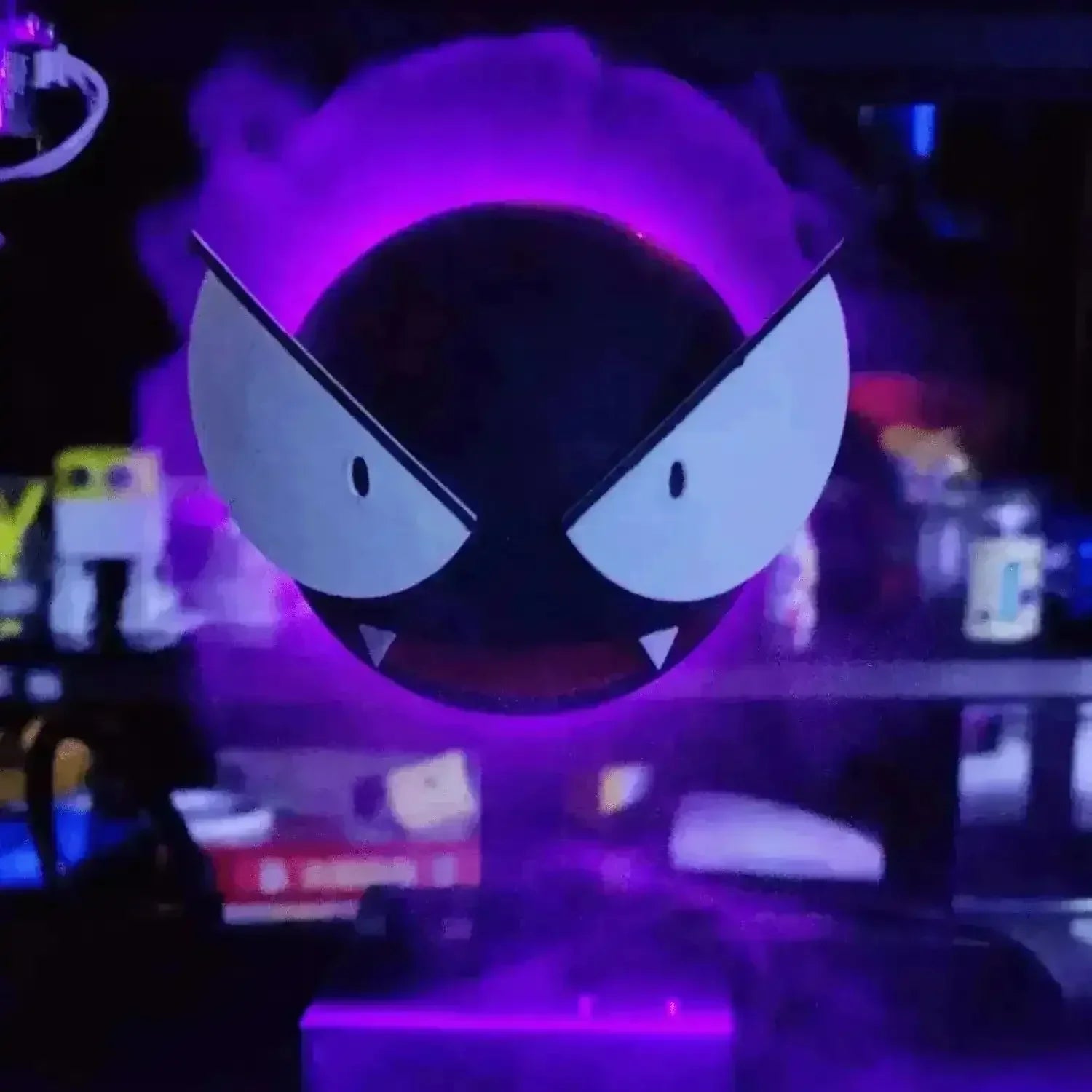 Gastly Pokémon 3D Humidifier and Lamp – Spooky & Stylish