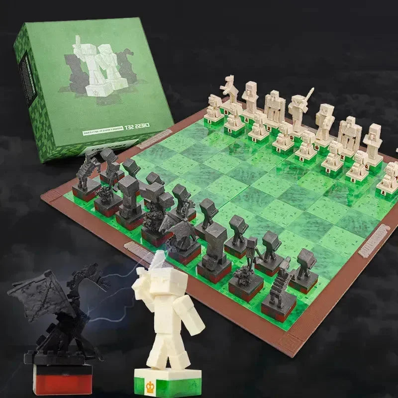Minecraft Chess Board Set
