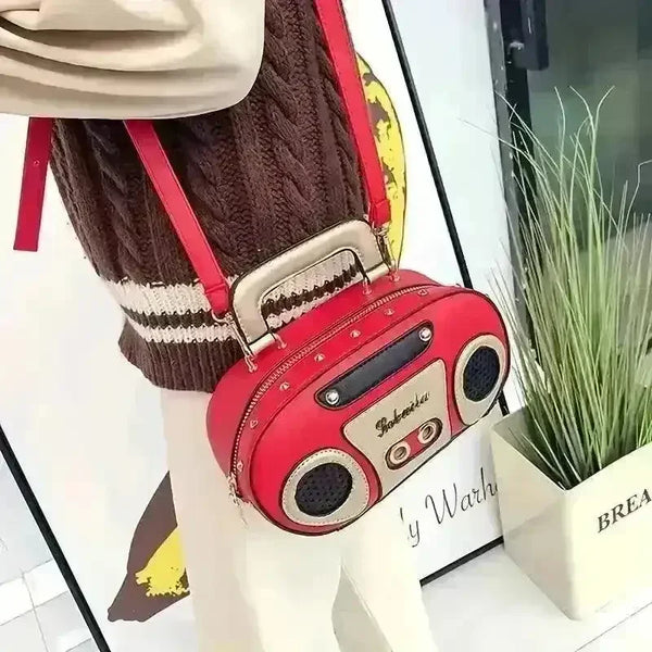 Radio Box Shaped Creative Handbag | Buy Best Women Bags Online