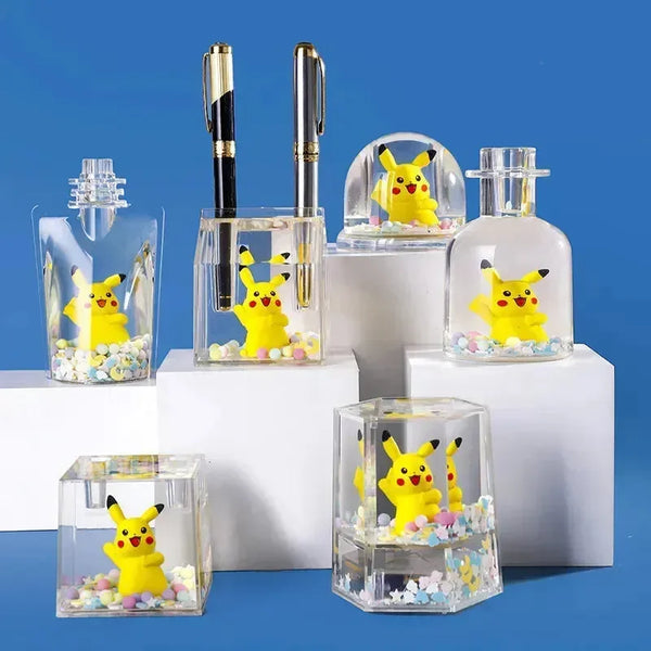 Pika-Glow Luminous Pikachu Oil Glitter Decor