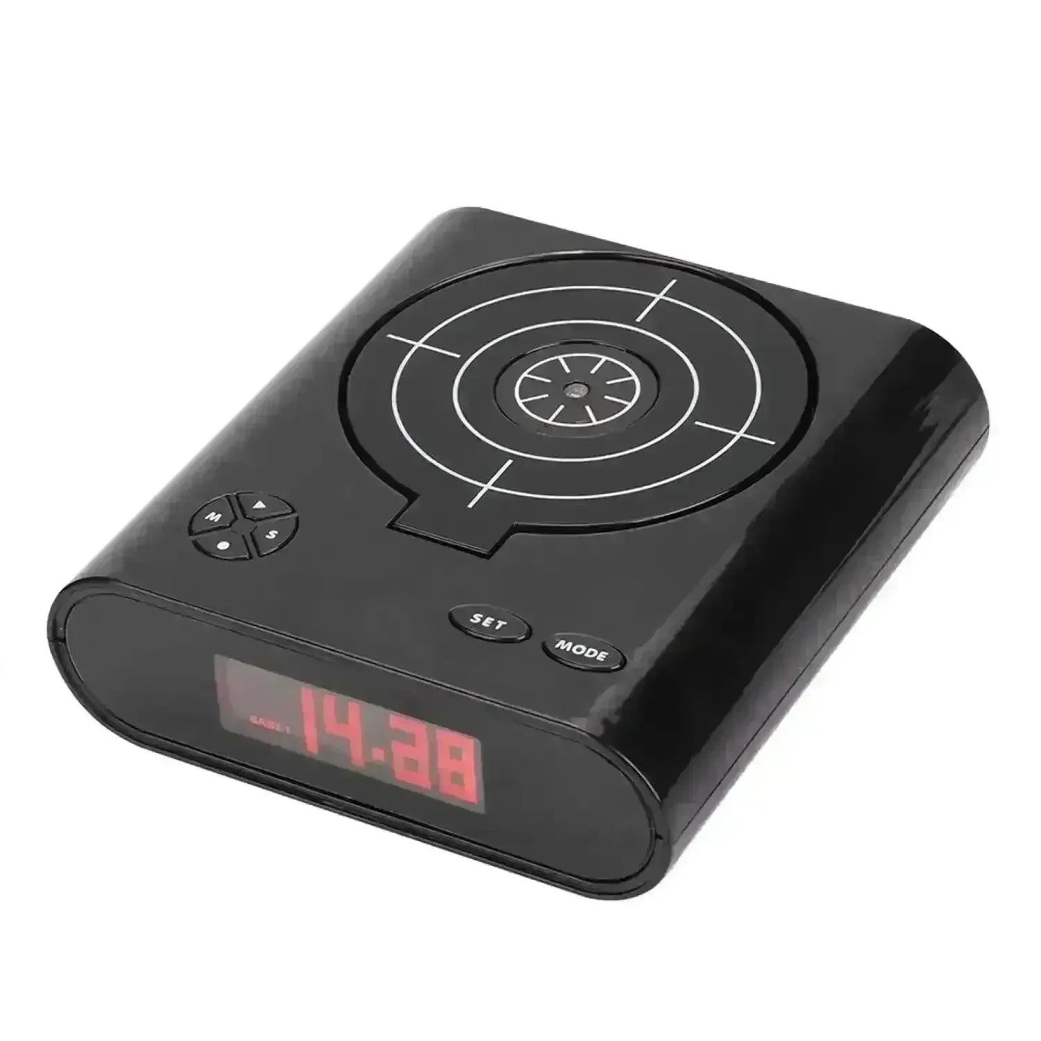 Shooting Target Laser Alarm Clock- Novelty Item, Must Have