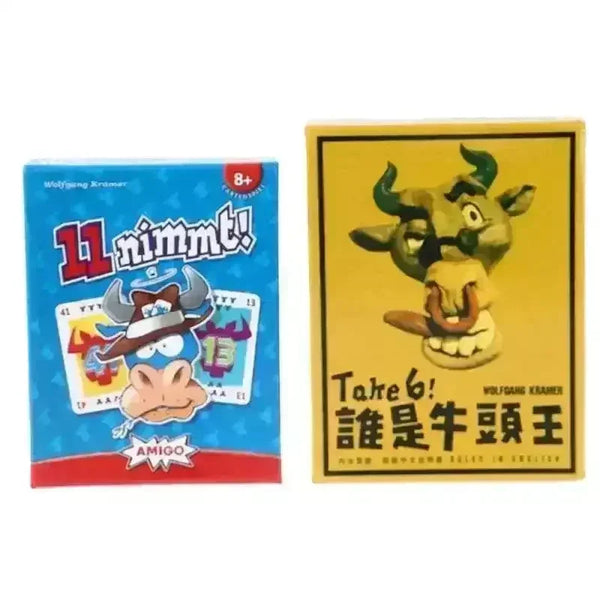 Take 6 and 11 Nimmt Card Game | Bestselling Fun Strategy Family Game