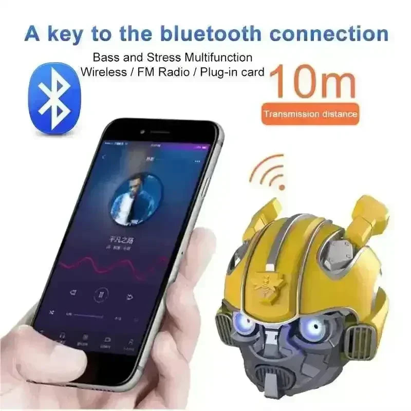 Buy Transformers Bumblebee Portable LED Wireless Bluetooth Speaker