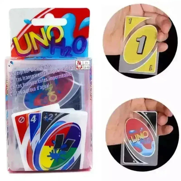 Buy UNO H2O Card Game | Waterproof UNO Cards For Pool Game Days
