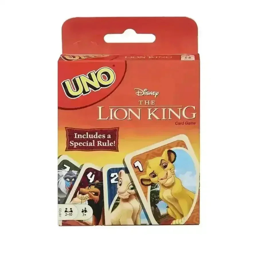 UNO Disney Lion King Special Edition Card Game with Unique Rule
