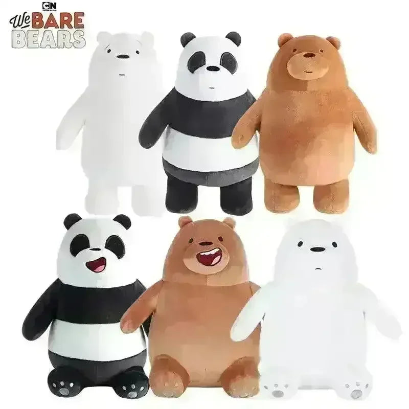 We Bare Bears Premium Plush Toys at Bear Hugs