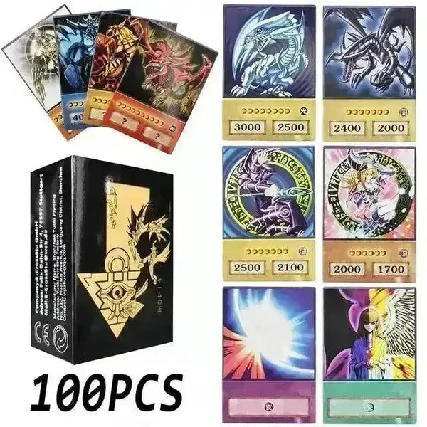Yu Gi Oh 100 Pcs Anime Collection Cards | English Version
