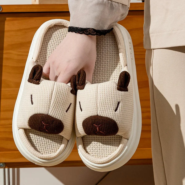 Chill Capybara Indoor Slippers