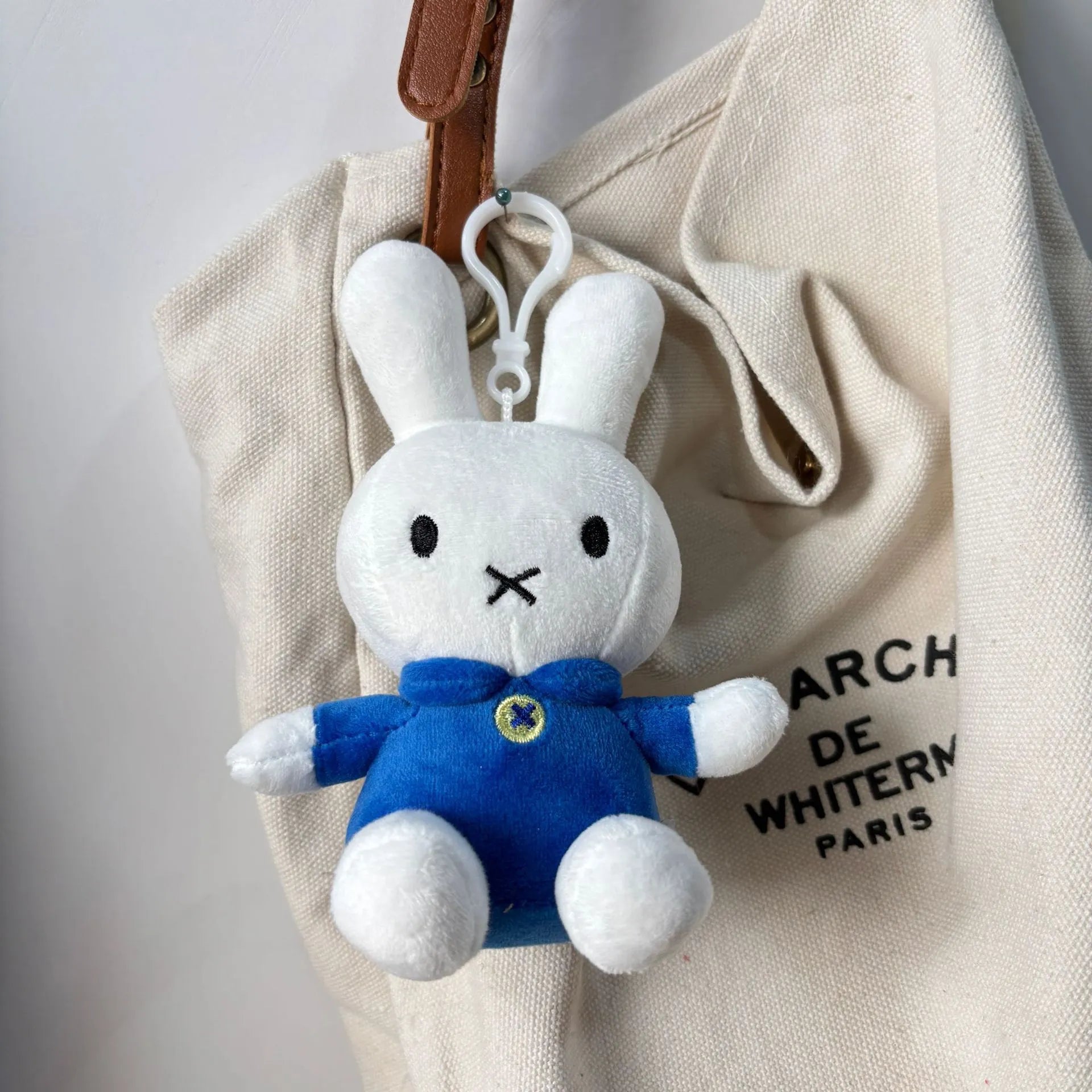 Miffy Kawaii Mirth Plush Keychain