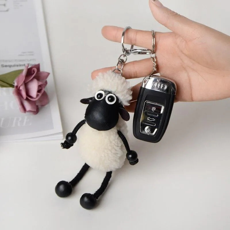 Shaun the Sheep Wool Luxe Keychain