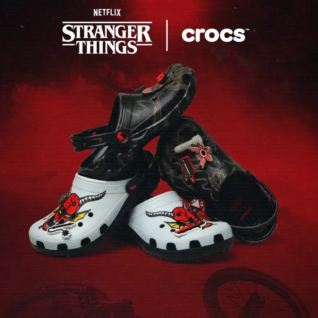 Stranger Things Hellfire Club Clogs