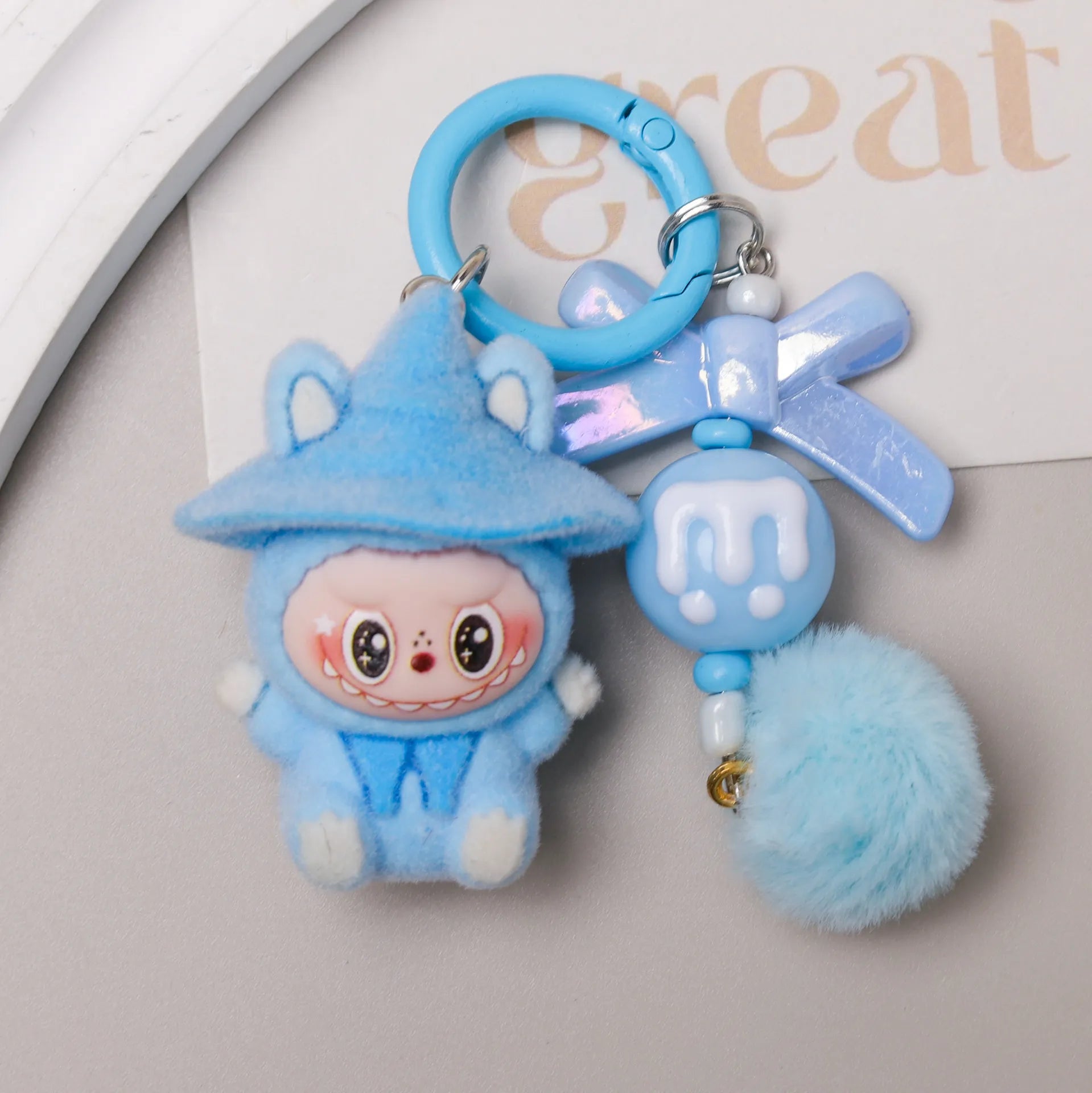 Labuboo Magic Hat Sorcerer Keychain