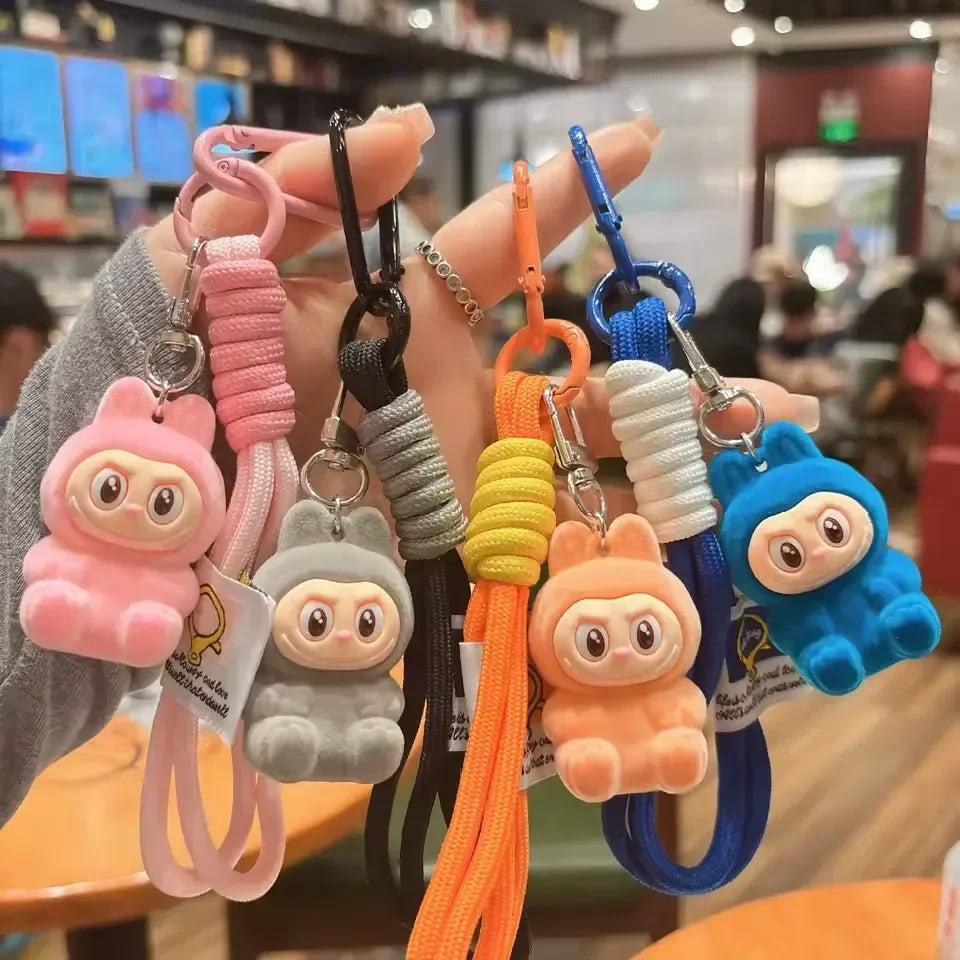 Labuboo Sit & Grin Lanyard Keychain