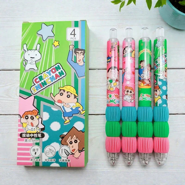 Shinchan Action Mask Gel Pen (Set of 4)
