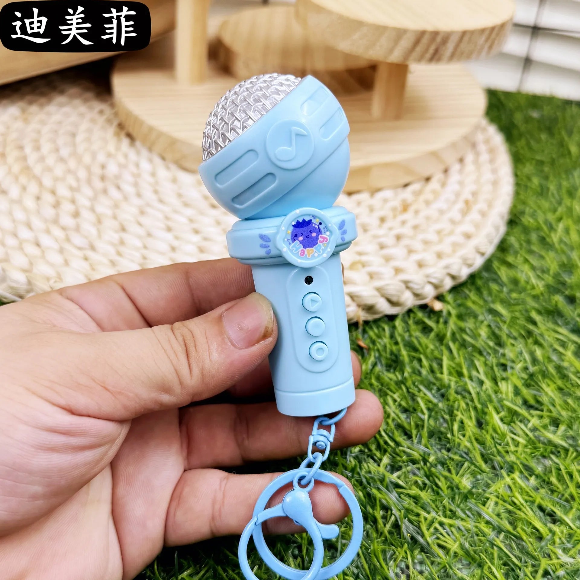 Voice Vault Mike Recorder Keychain