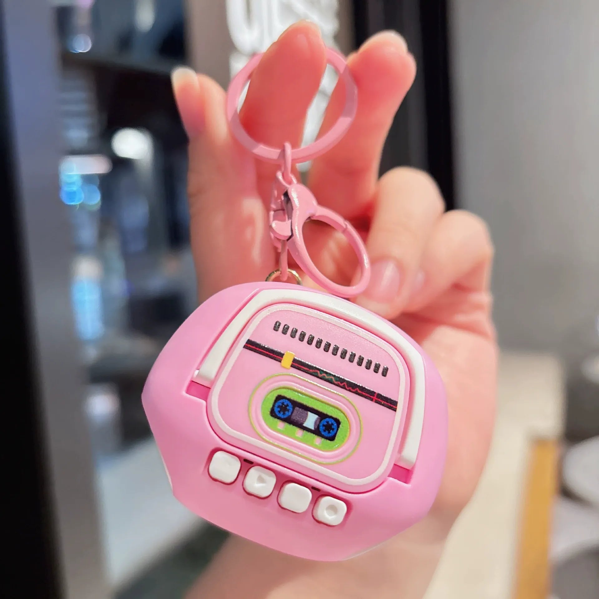 Lo-Fi Legend Retro Tape Recorder Keychain