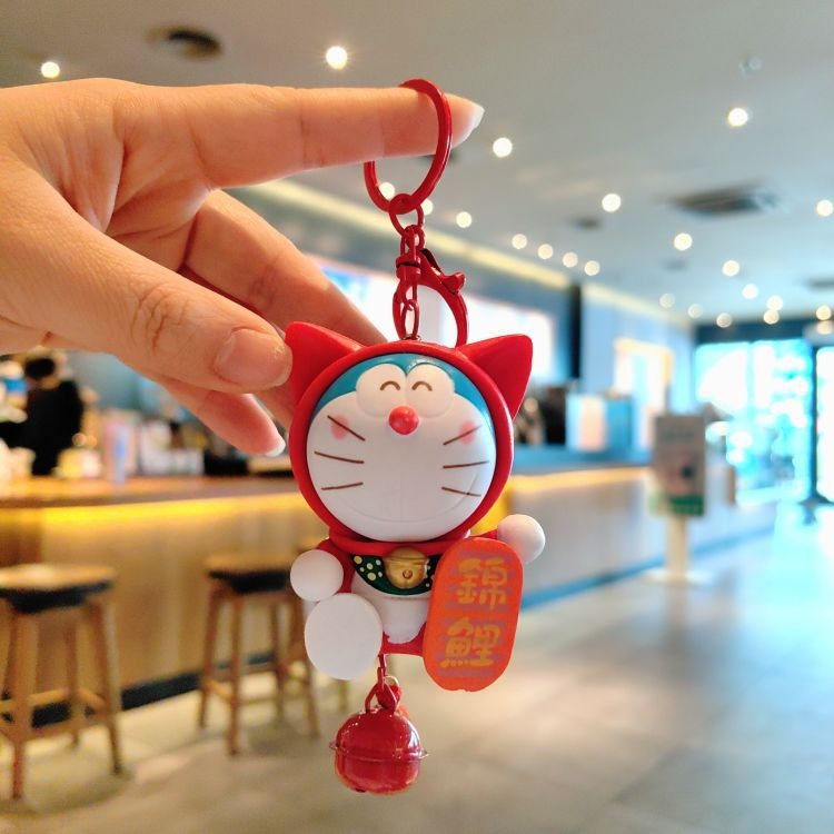 Doraemon Jingle Bell Keychain