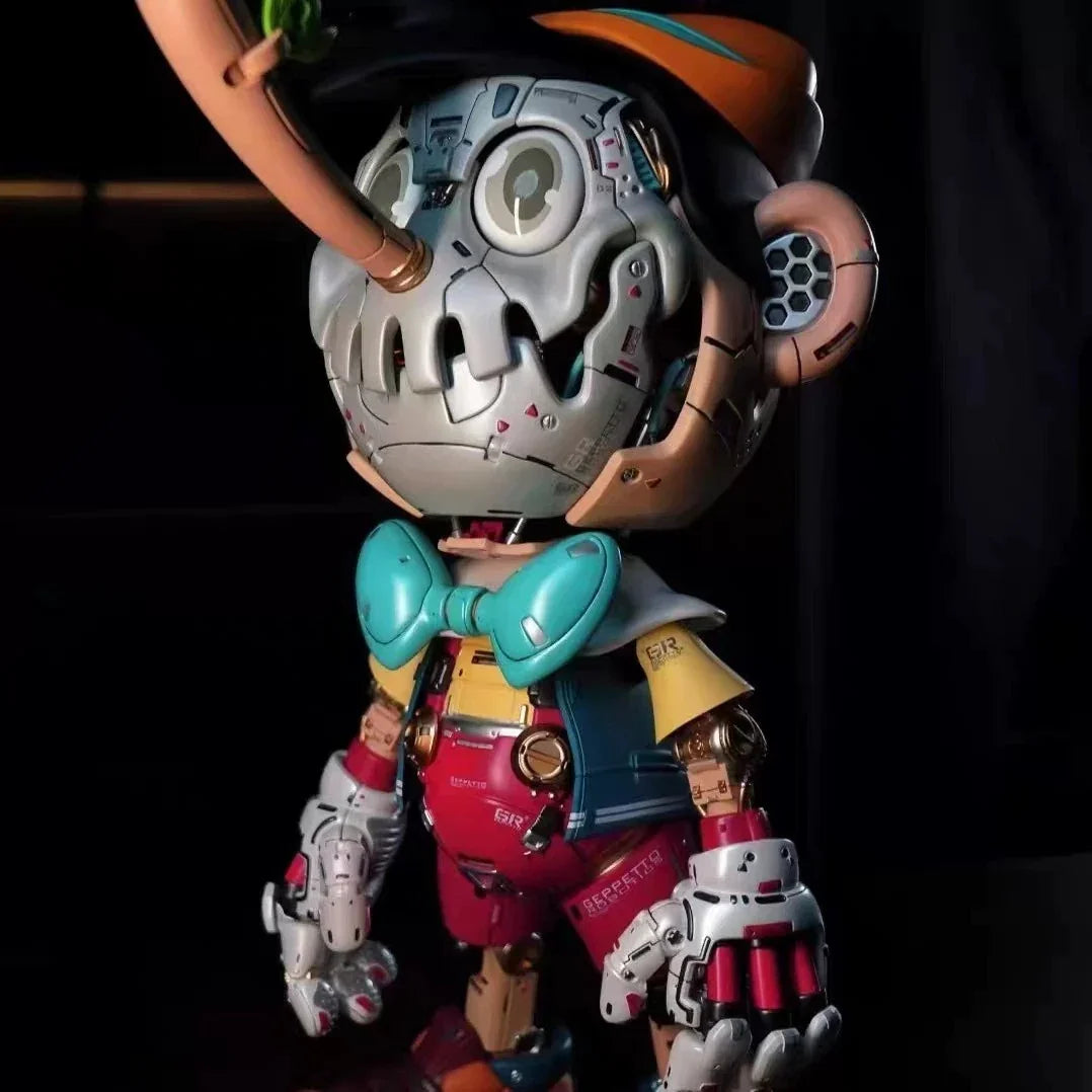 Cyberpunk Pinocchio Robot Figurine (52 cm)