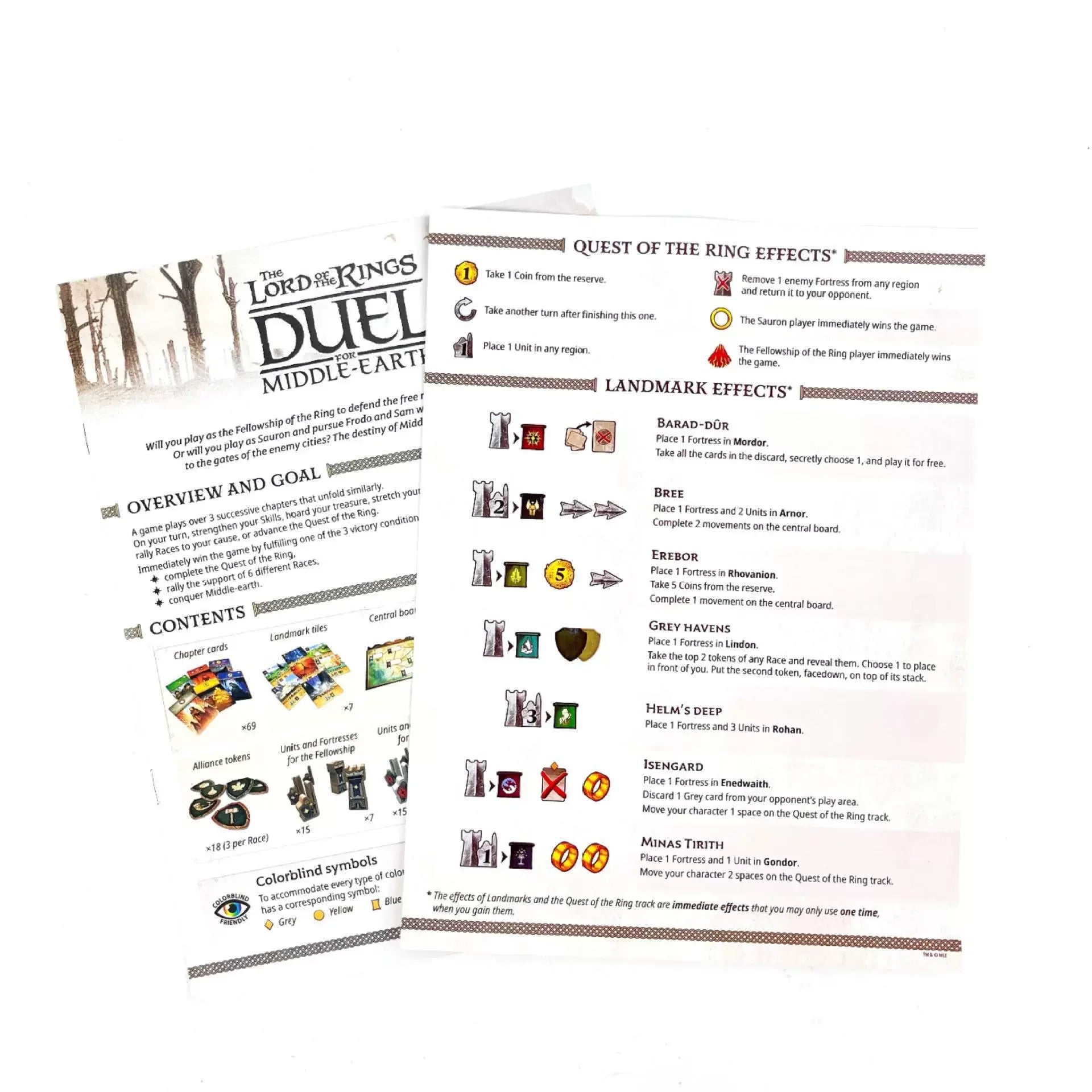 LOTR Duel for Middle Earth Game