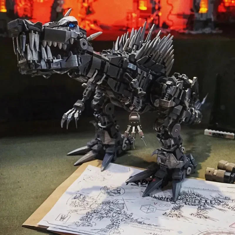 Mech Colossal Spinosaurus Dinosaur Building Set
